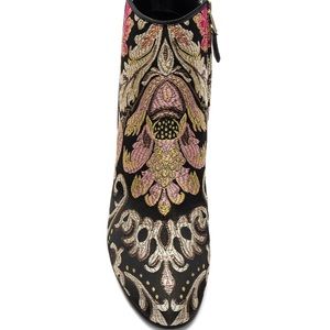 Sam Edelman | Shoes | Sam Edelman Taye Metallic Jacquard Boot 6 2 ...